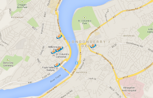 Derry City Walls Virtual Visit Tours Google Maps | Virtual Visit Tours