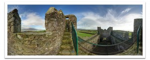 Greencastle-Royal-Castle-Top-of-Keep | Virtual Visit Tours